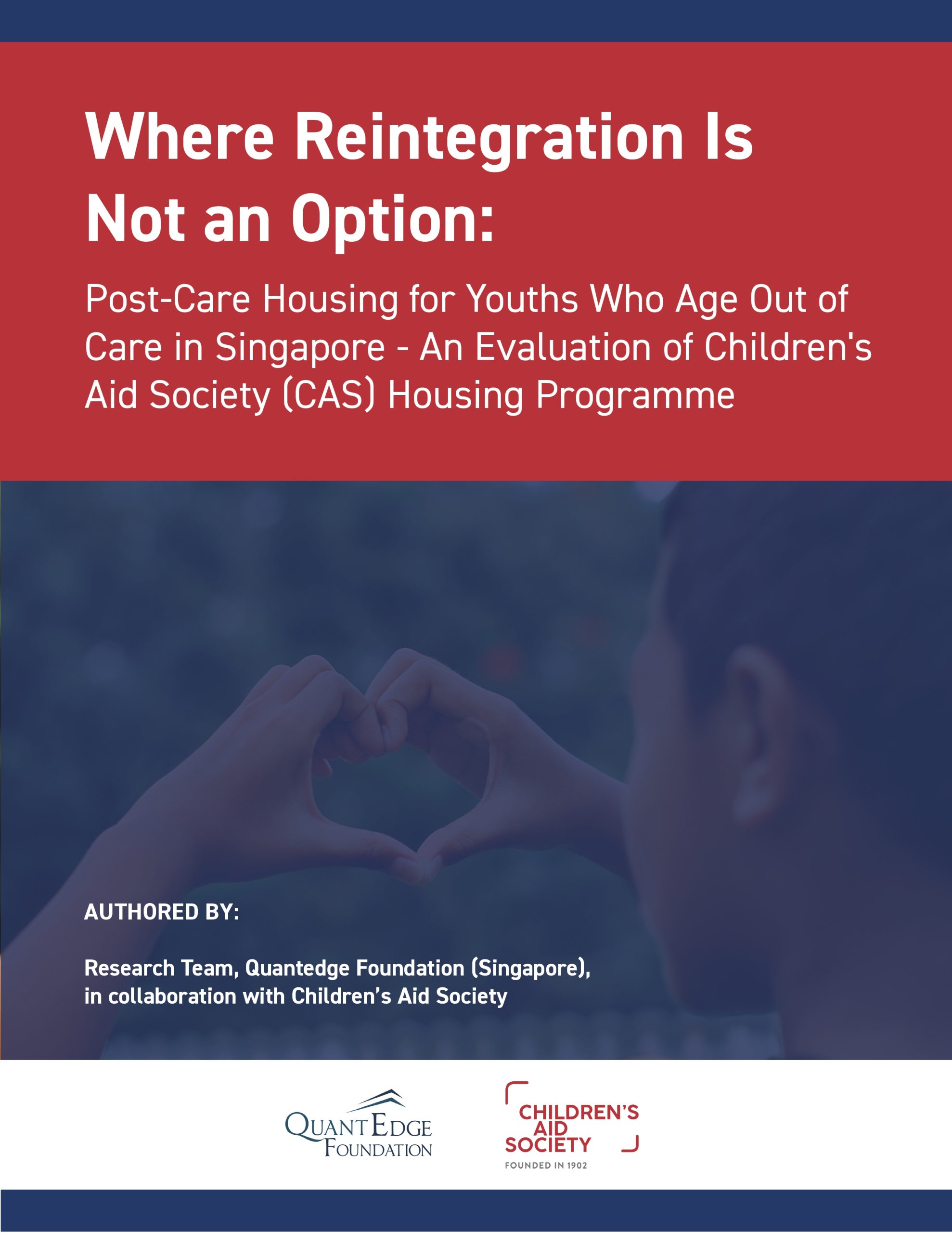 Where Reintegration Is Not An Option: Post-Care Housing for Youths Who ...